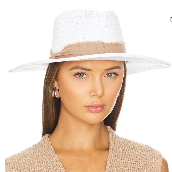 Nikki Beach | Accessories | Nikki Beach Shea White Tan Woven Upf 5 ...
